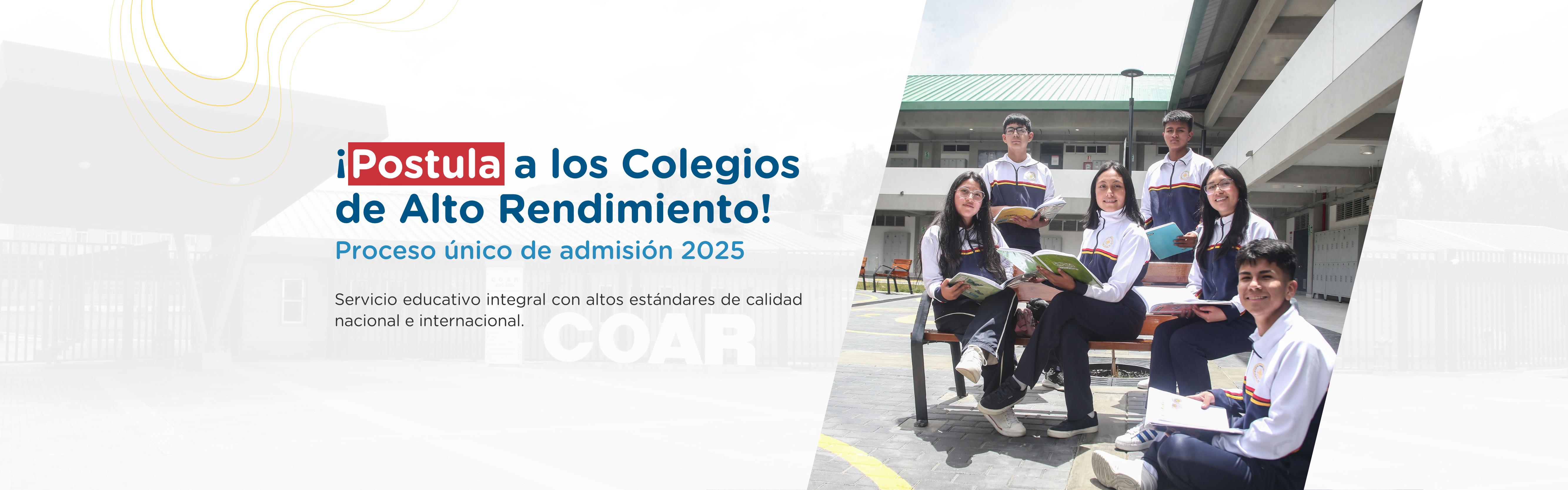 Colegio de Alto Rendimiento - COAR | Minedu